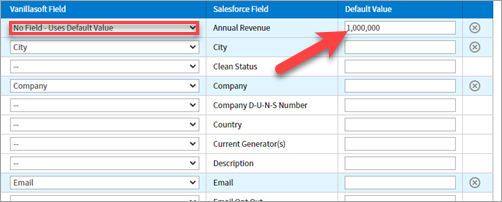 Salesforce Object Mapping Custom Object Mapping Vanillasoft