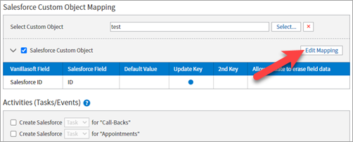 Salesforce Object Mapping Custom Object Mapping Vanillasoft 5849